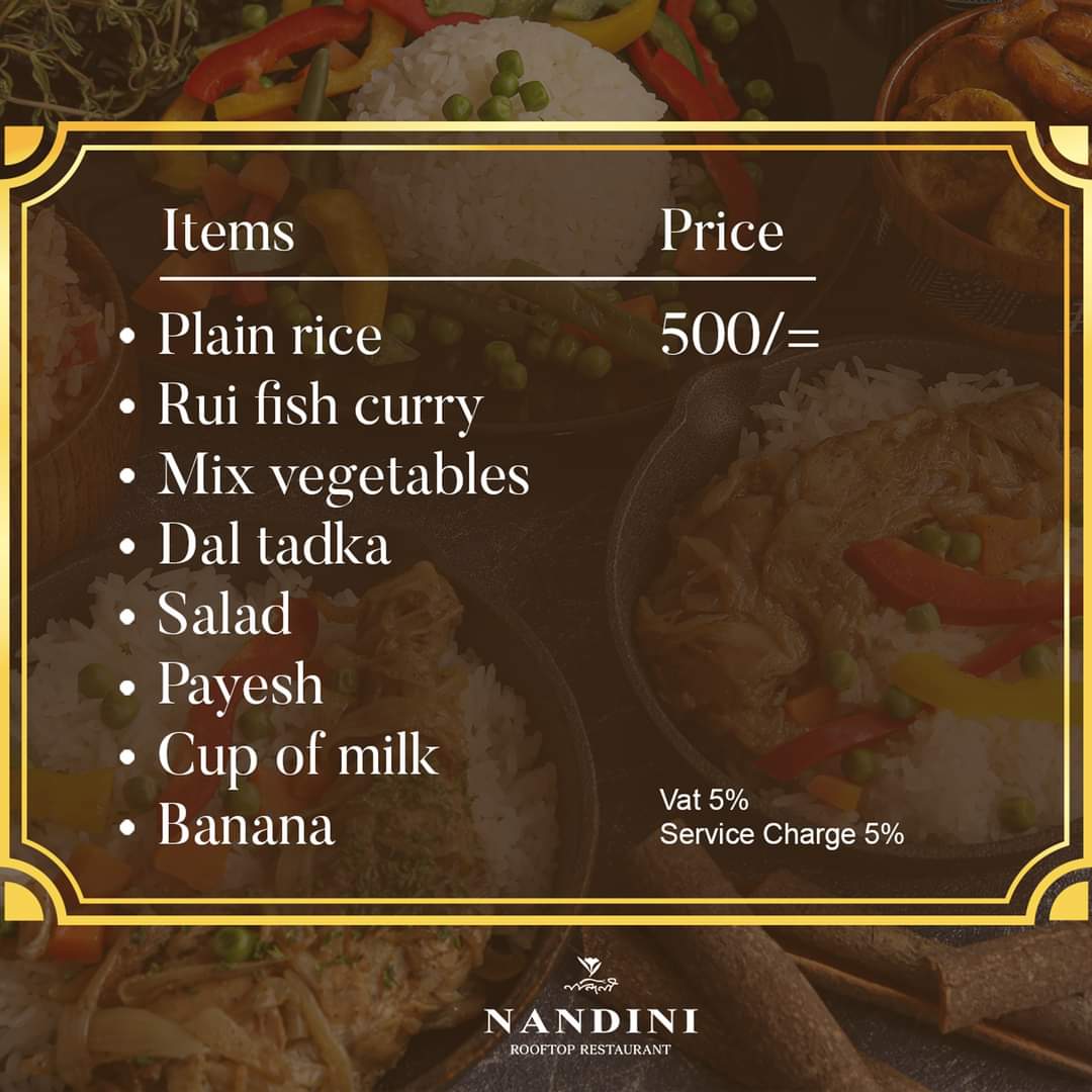 Exclusive & Delicious Shahari, Iftar followed by Dinner Food Menu at ...